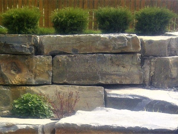 Retaining Walls - Canadian Rockies Landscape