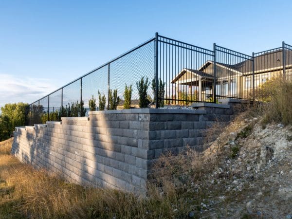 Retaining Walls - Canadian Rockies Landscape